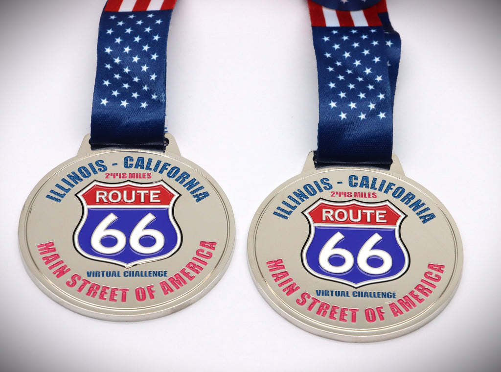 The Route 66 Challenge *live tracking map* – Race The Distance